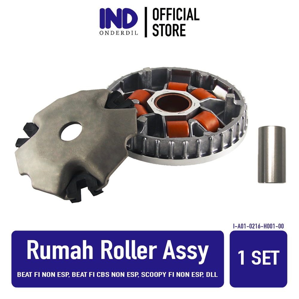 Jual IND Onderdil Rumah Roller Roler Lengkap Tutup Slider Dengan Bosh Spacy FI/Beat F1 CBS ...