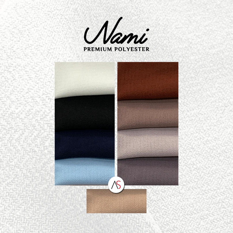 Jual Kain Ecer bahan Nami Premium Polyester Premium harga per 0,5 yard ...