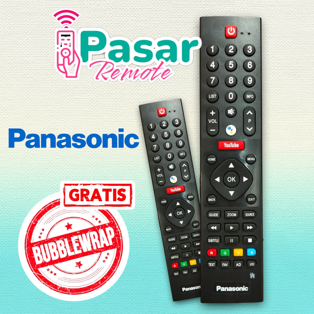 Jual REMOTE TV PANASONIC ANDROID SMART | Shopee Indonesia