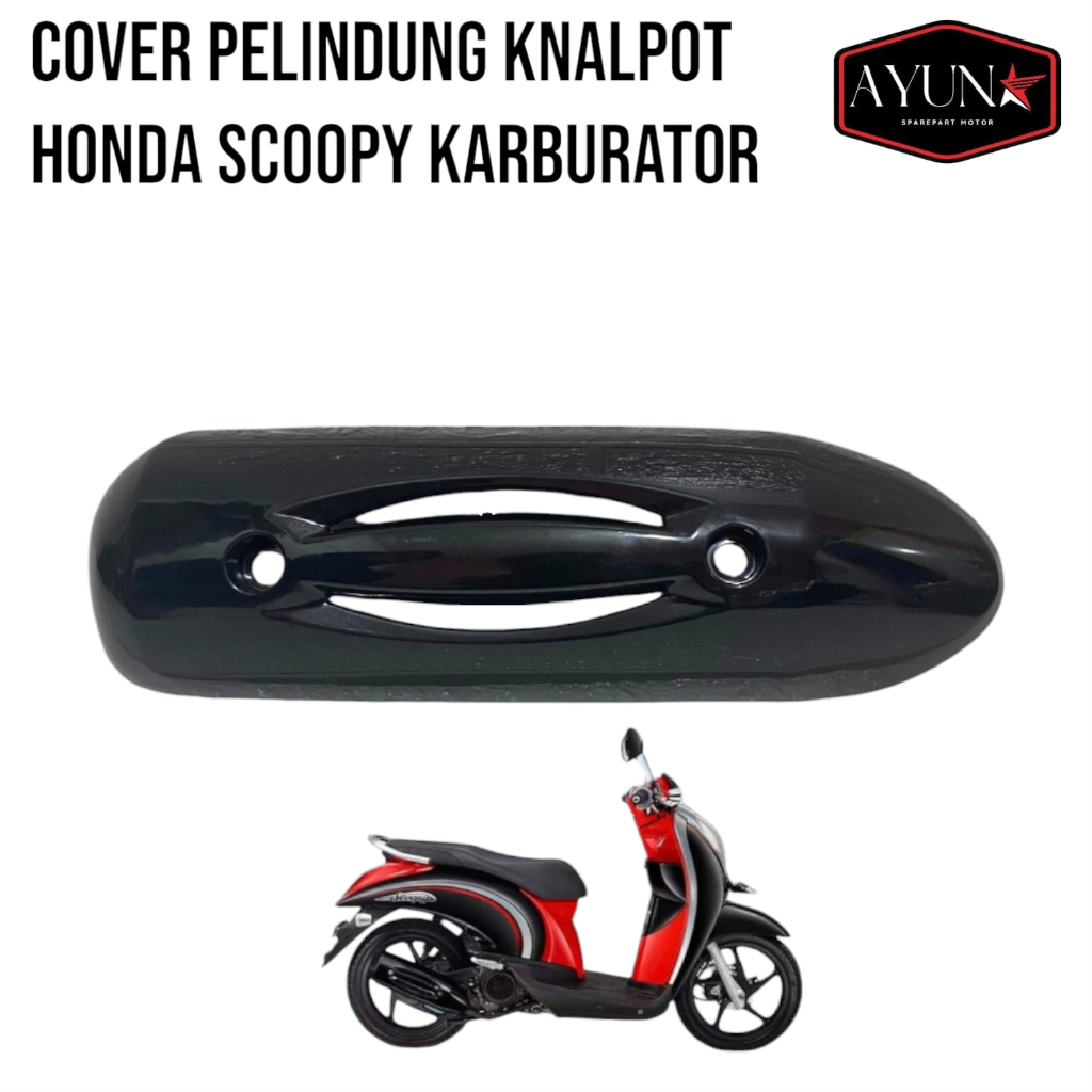 Jual Cover pelindung knalpot honda scoopy karbu tameng knalpot scoopy ...