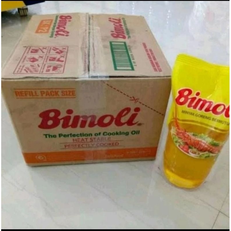 Jual Bimoli Minyak Goreng 1 Liter - Minyak Kemasan 1000ML Refill ...