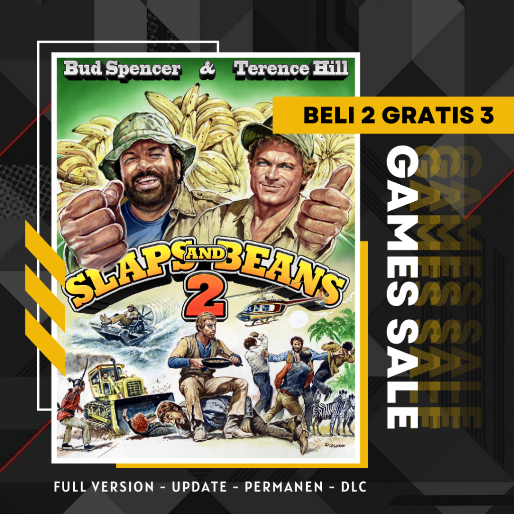 Jual BUD SPENCER AND TERENCE HILL SLAPS AND BEANS 2 - GAME PC - GAME ...