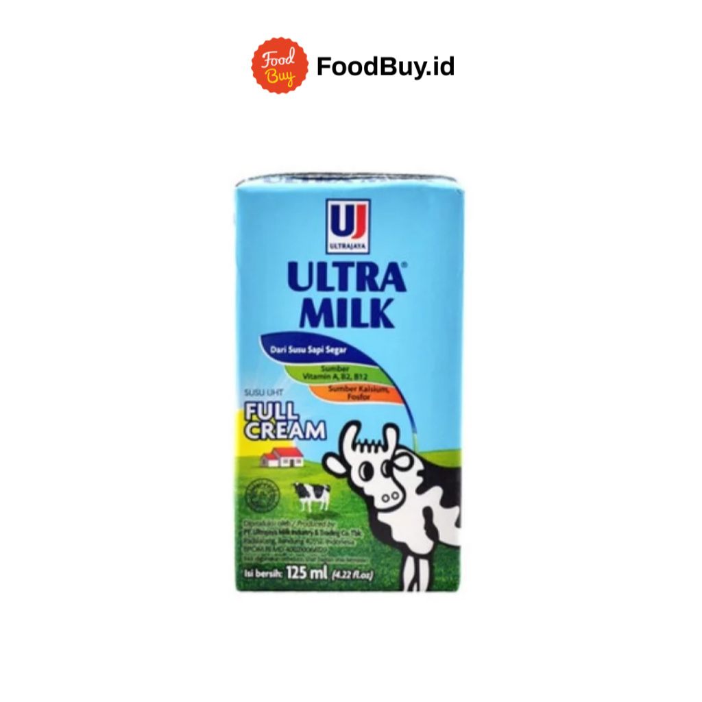 Jual Ultramilk Susu UHT Full Cream 125 ml | Shopee Indonesia
