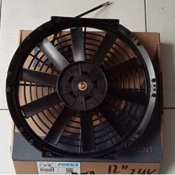 Jual Extra Fan Plastik AC Mobil 12” 24V 10 Daun Baco – Pokka | Shopee ...