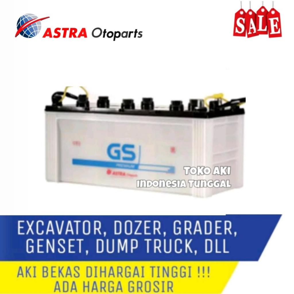 Jual AKI GS N100 EXCAVATOR DOZER GRADER DUMP TRUCK GENSET BUS TRACTOR LIFT | Shopee Indonesia