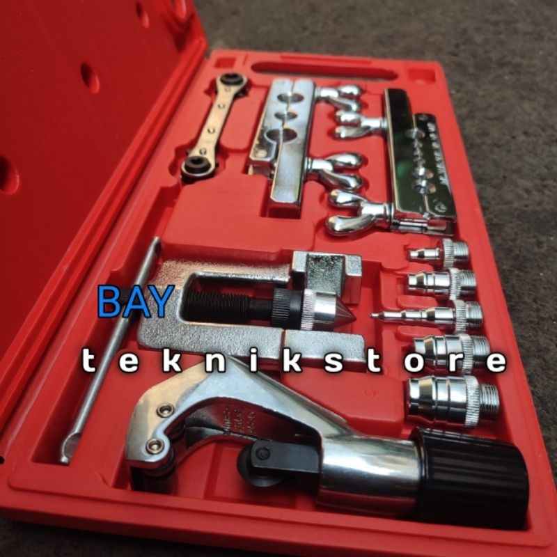 Jual alat perlengkapan pia AC no.278 flaring and swaging tools set.24 ...