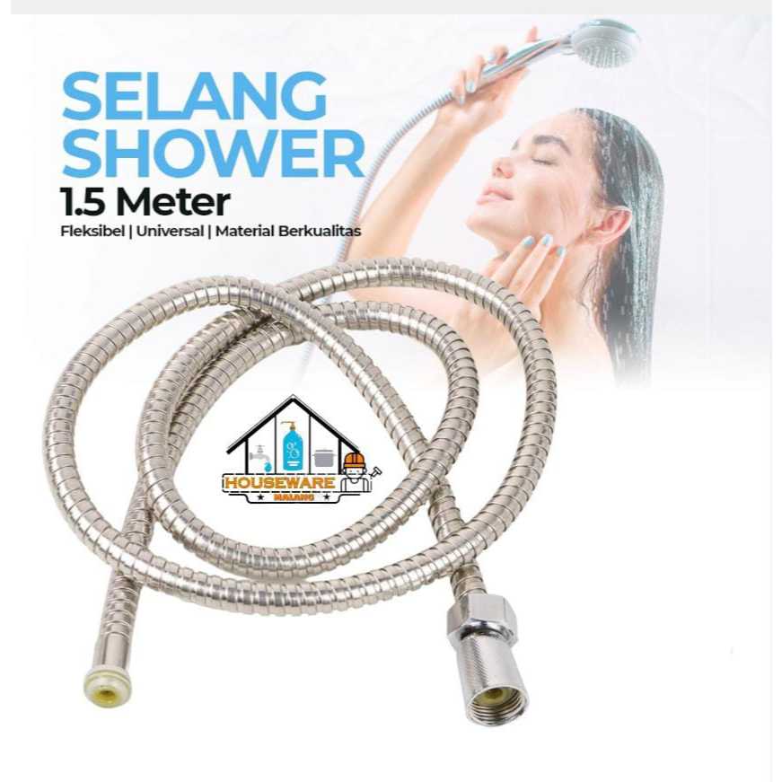 Jual Selang Fleksibel Selang Shower Jet Bidet Shower Stainless Steel ...