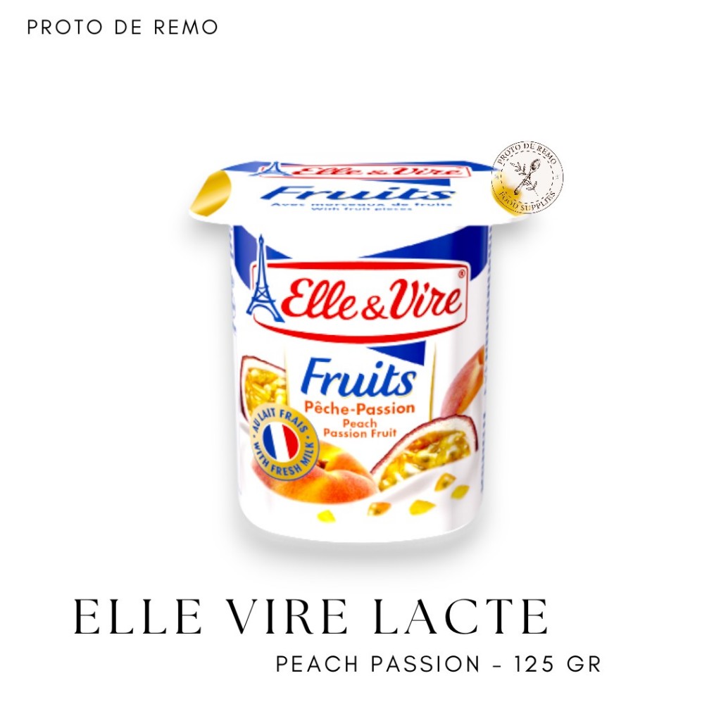 Jual Elle Vire Dessert Lacte | Yogurt Fruits 125gr | Mango | Strawberry ...