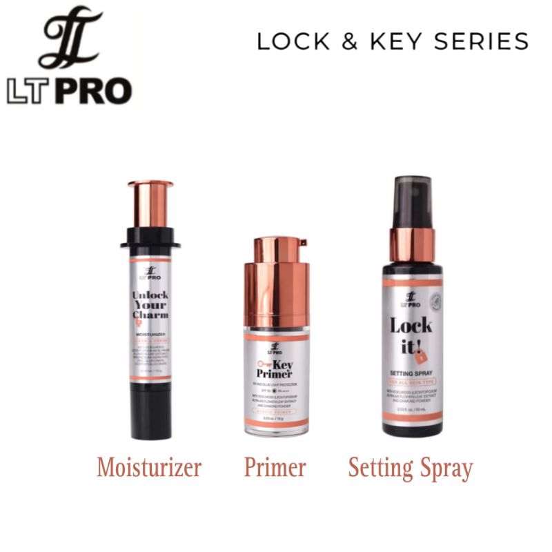 Jual LT PRO Lock & Key Series (Moisturizer, Primer, Setting Spray ...