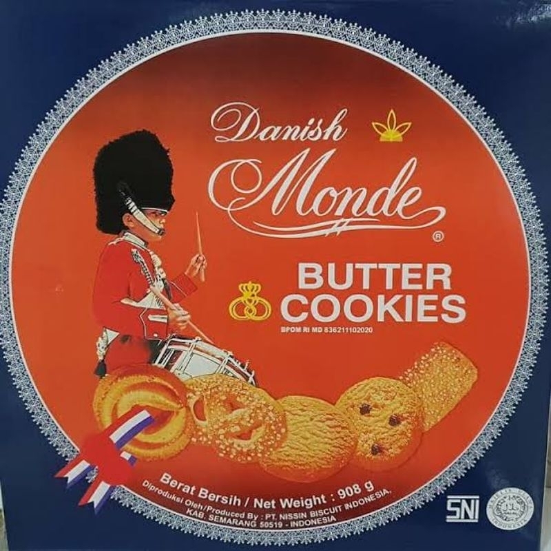 Jual Monde Butter Cookies 908gr | Shopee Indonesia