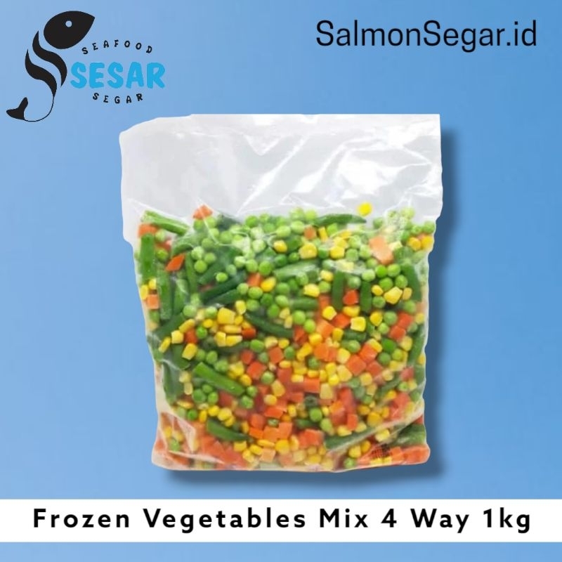 Jual Frozen Vegetables Mix 4 - Sayuran Beku 1kg | Shopee Indonesia