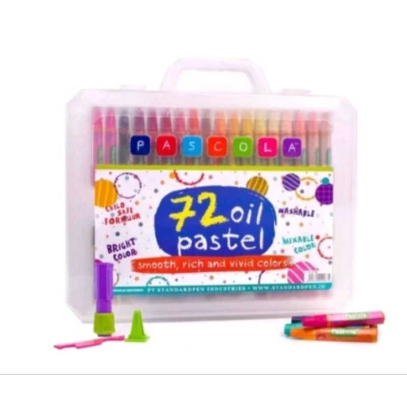 Jual PASCOLA CRAYON 72WARNA | Shopee Indonesia