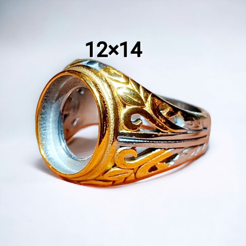 Jual CINCIM RING EMBAN 12X14 TITANIUM | Shopee Indonesia