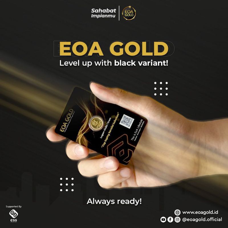Jual EMAS EOA GOLD 2 GRAM ORIGINAL BERSERTIFIKAT RESMI | Shopee Indonesia