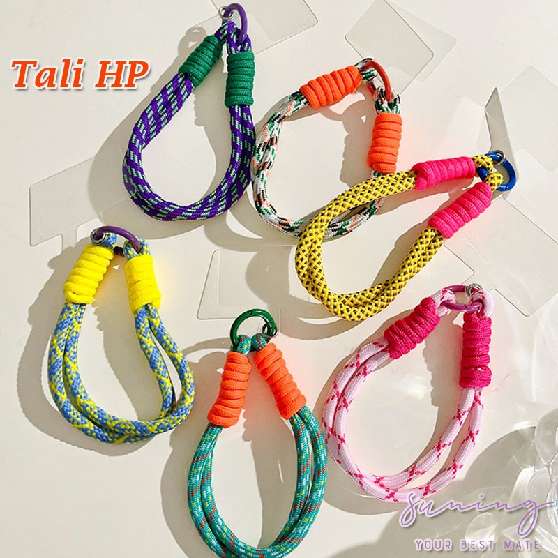 Jual Tali HP String Gantungan Tali Pergelangan Tangan Dikepang Rantai ...