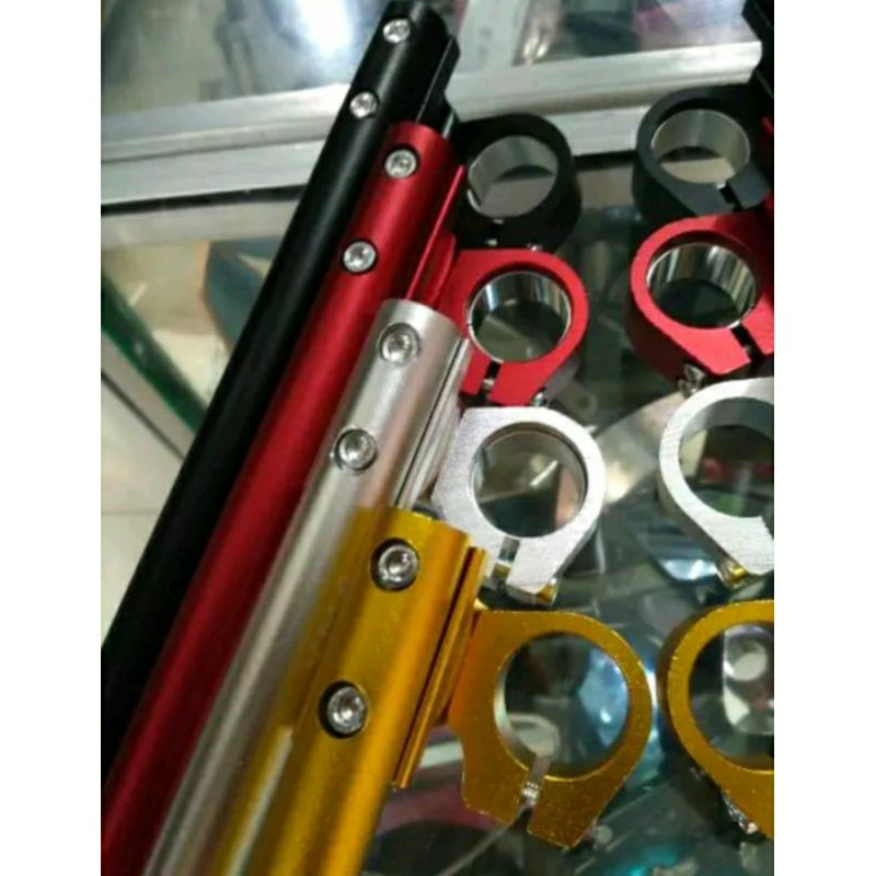 Jual Stang Jepit Drag 15 derajat universal rx king vixion new old ...