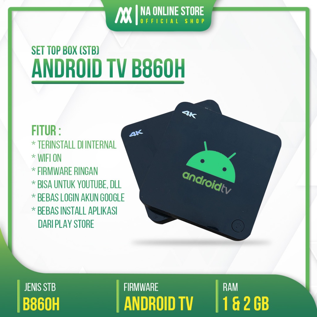 Jual STB B860H FIRMWARE ANDROID TV | Shopee Indonesia