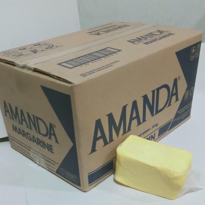 Jual MARGARIN AMANDA 250gr / MARGARINE / MENTEGA AMANDA Kuning BEST ...