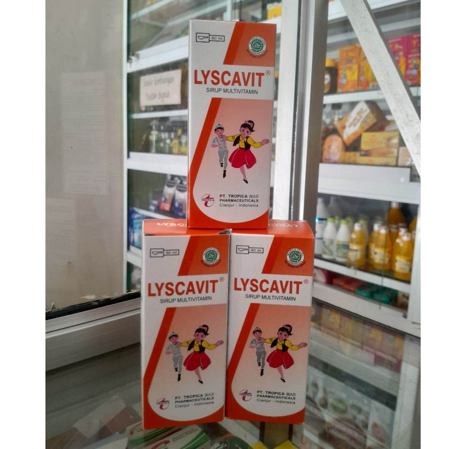Jual LYSCAVIT SIRUP 60 ML | Shopee Indonesia