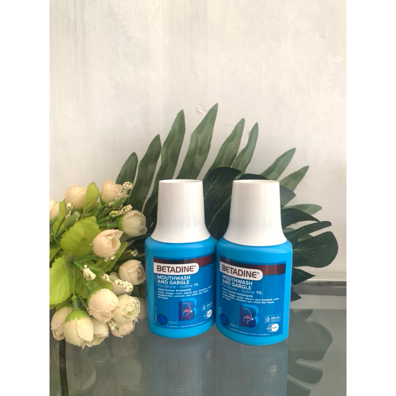 Jual BETADINE GARGLE OBAT KUMUR 100 ML | Shopee Indonesia