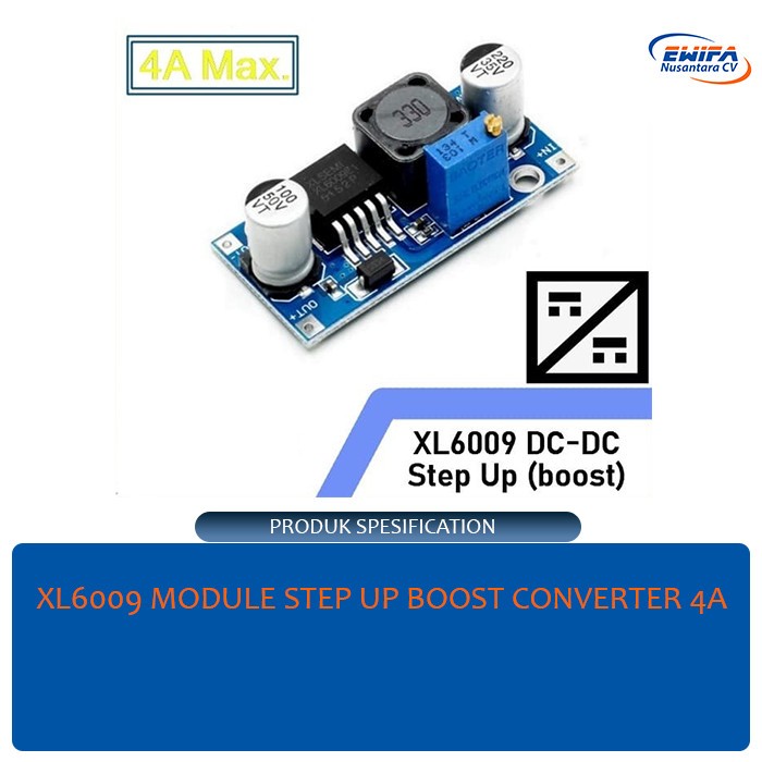 Jual XL6009 MODULE STEP UP BOOST CONVERTER 4A | Shopee Indonesia