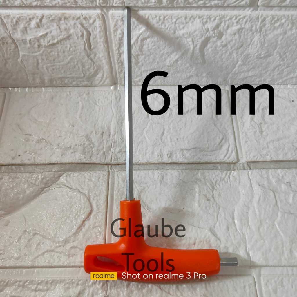 Jual GT Kunci L Model T 6mm Hex key Kunci L T 6.0 mm | Shopee Indonesia