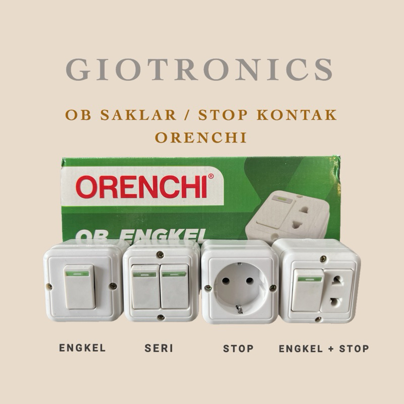 Jual OB ENGKEL SERI STOP VENUS SAKLAR STOP KONTAK ORENCHI | Shopee ...