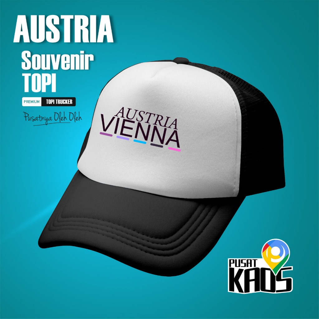 Jual Topi Tucker, Topi Jaring oleh oleh Austria. Kualitas premium bayak ...