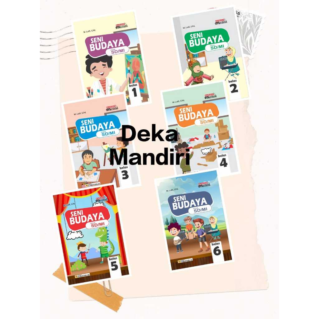 Jual Buku Seni Budaya Untuk SD/MI Kelas 1 2 3 4 5 dan 6 Kurikulum Merdeka - Penerbit Wahana ...