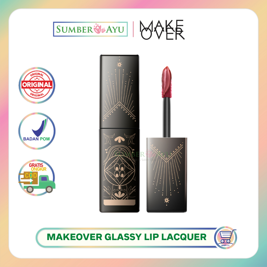 Jual MAKE OVER GLASSY LIP LACQUER X HIAN TJEN | LIP GLOSS GLASS INTENSE EMPRESS LIMITED EDITION ...