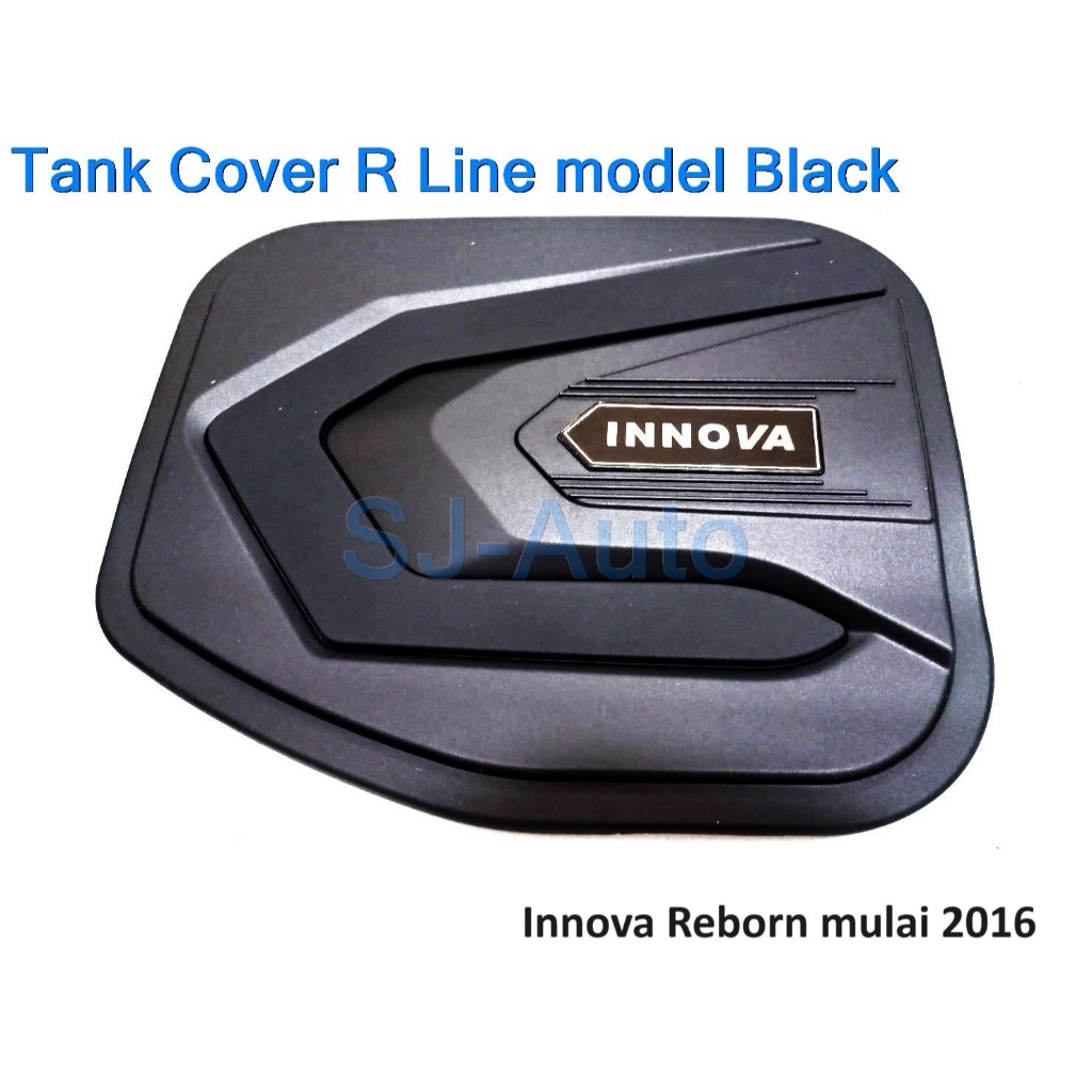 Jual Tank Cover Innova Reborn mulai 2016 R Line model Hitam | Shopee ...