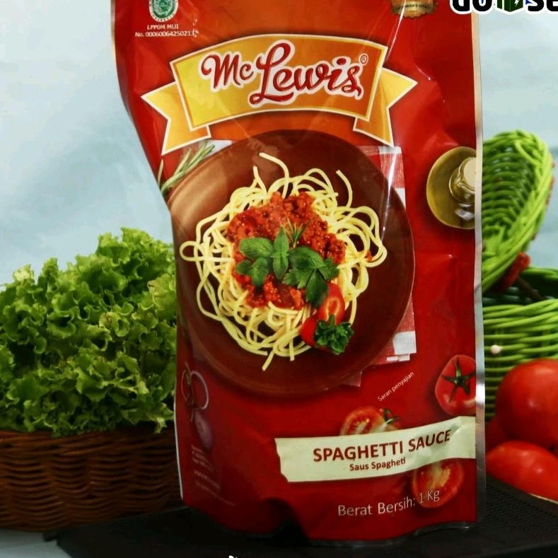Jual MC LEWIS SAUS SPAGHETTI 1KG - hai frozen food | Shopee Indonesia