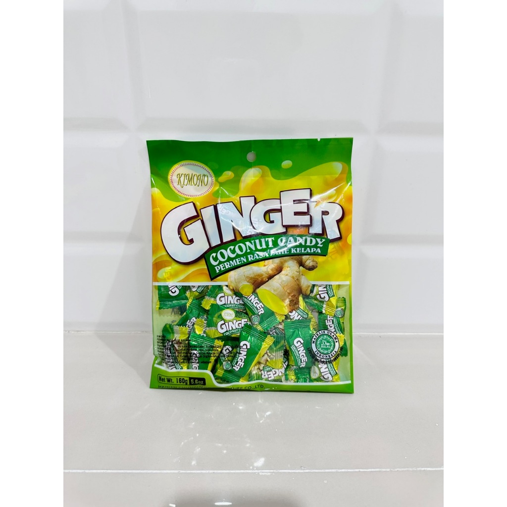 Jual Kimono Ginger Coconut Candy / Permen Rasa Jahe Kelapa 160 gr ...