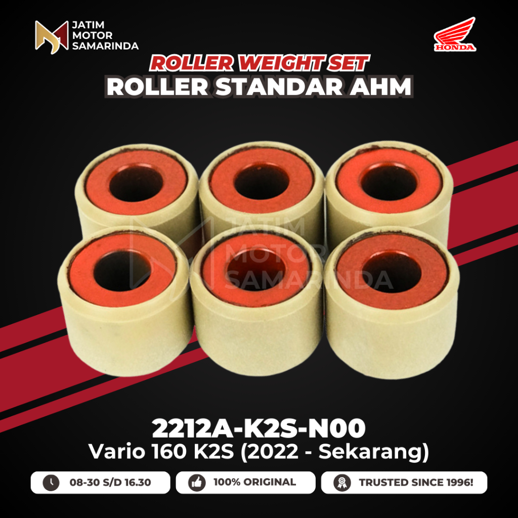 Jual Honda AHM Roller Weight Set Roler Standar 2212A-K2S-N00 Vario 160 ...