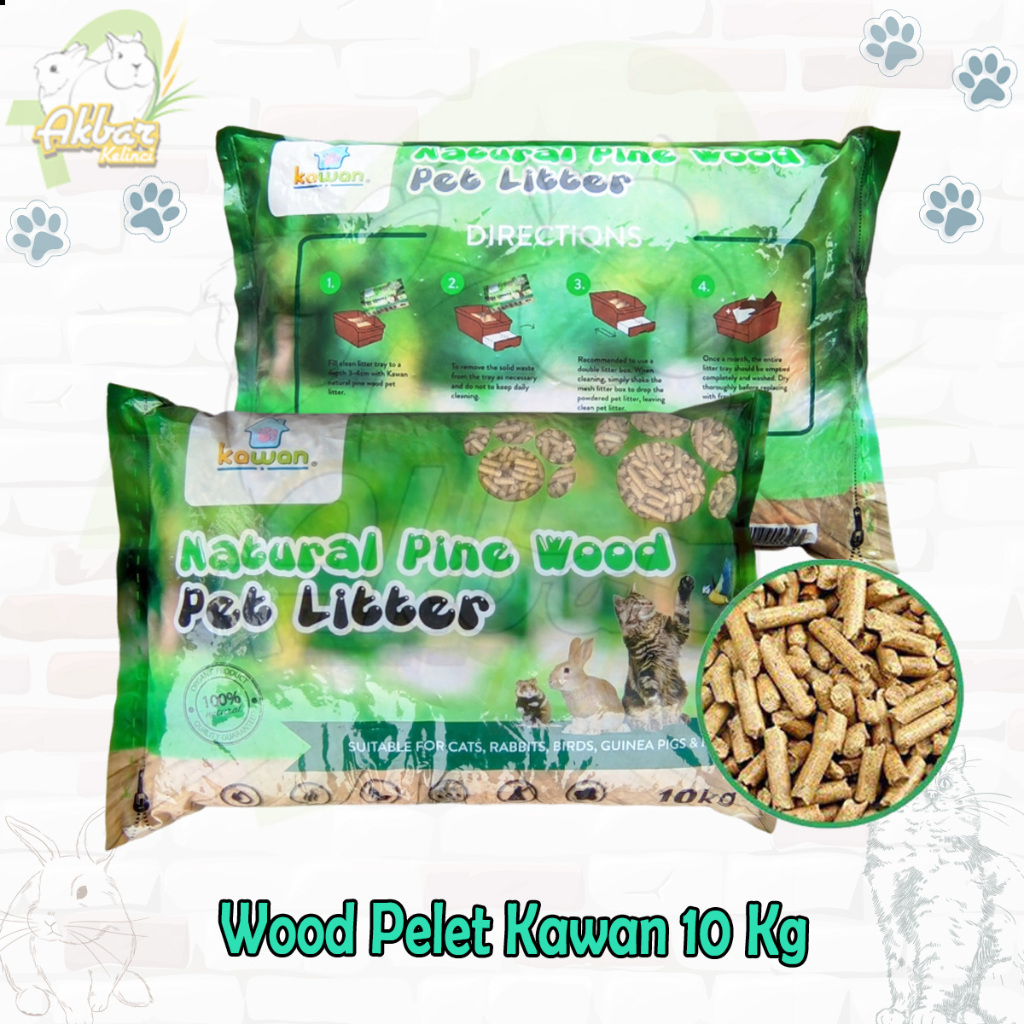 Jual CARGO - Wood Pelet Kawan 10 Kg - Natural Wood Pine 10kg Cat Litter ...