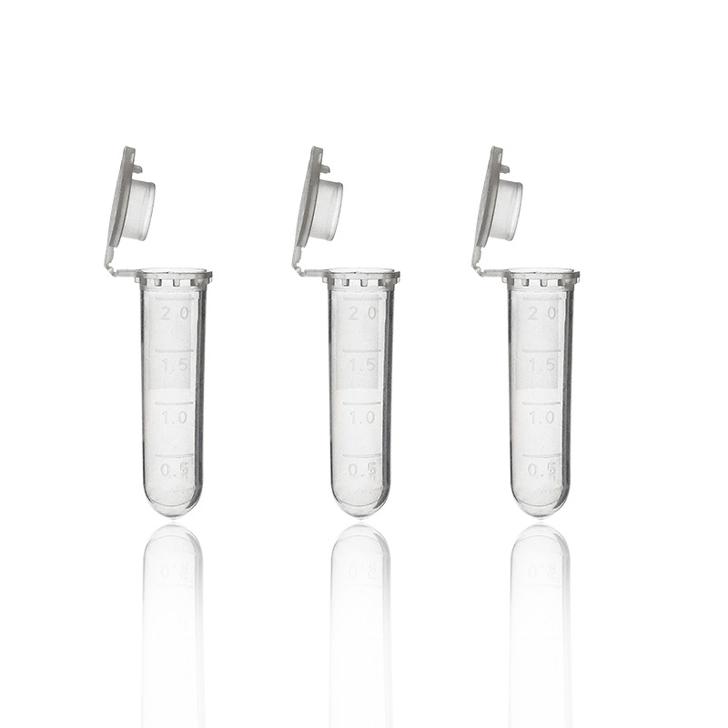 Jual PCR Tube 500pcs Eppendorf Tube 2ml Centrifuge Tube Sample Cup ...