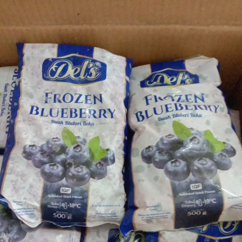 Jual Blueberry IQF Frozen berat 500gr | Shopee Indonesia