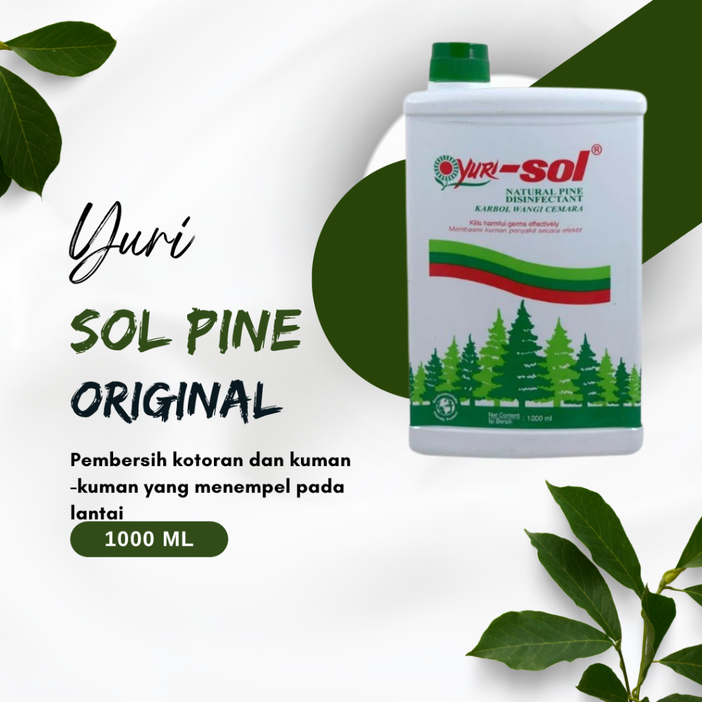 Jual Yuri Sol Pine Original 1000 ml Botol | Shopee Indonesia