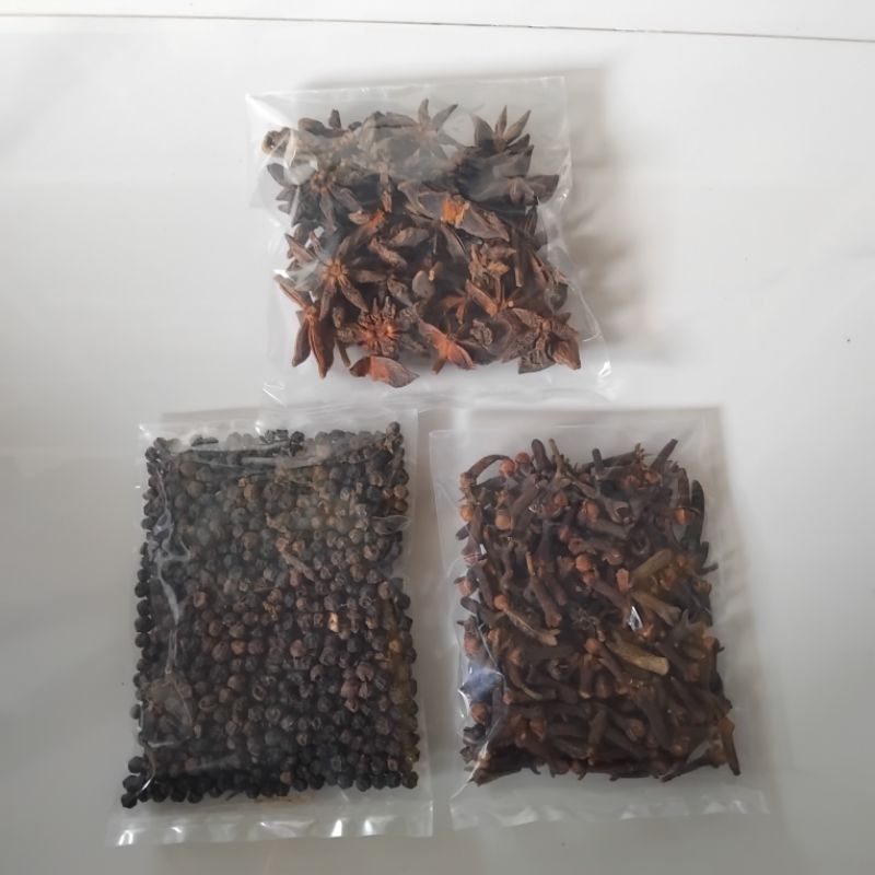 Jual Lada hitam| Cengkeh| Bunga lawang 20gr | Shopee Indonesia