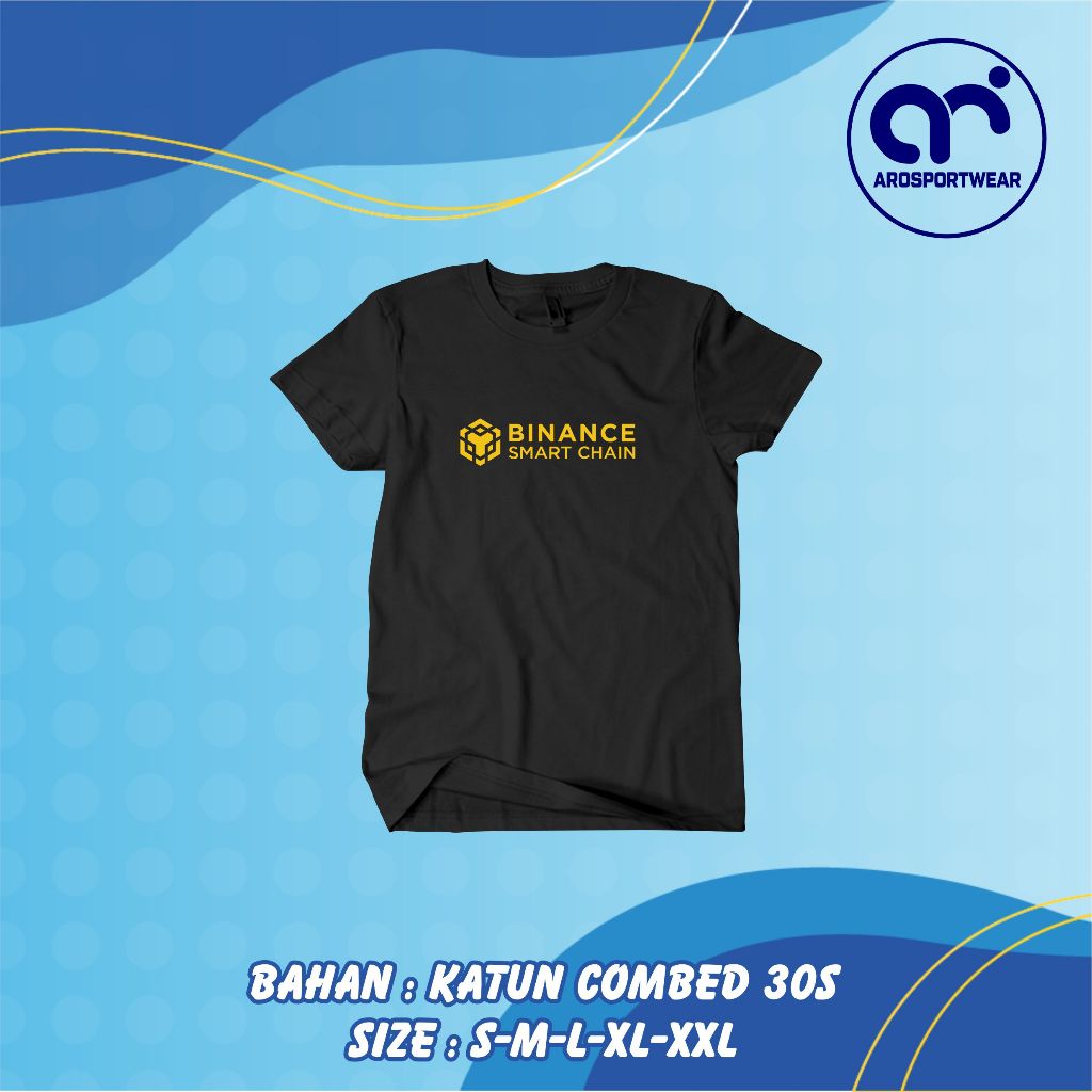 Jual Kaos Binance Smart Chain Crypto Baju Kripto Trading Coin BNB BISA ...