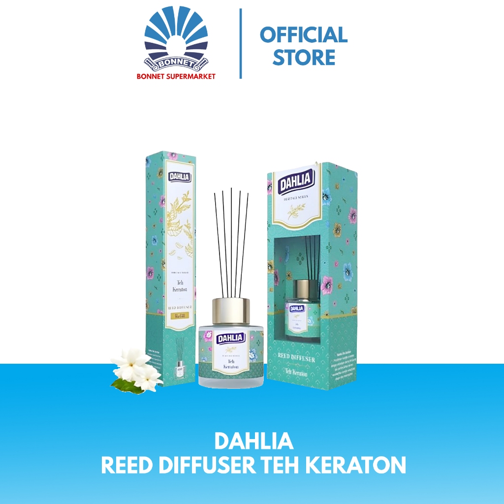 Jual Dahlia Reed Diffuser Teh keraton Alat + Refill - Pengharum Ruangan ...