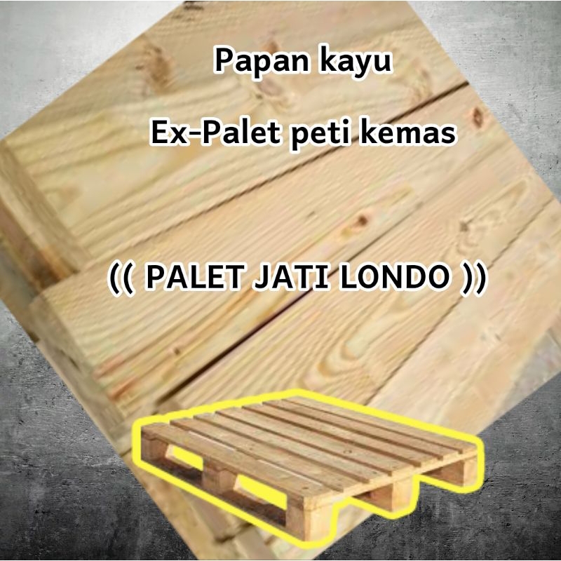Jual Palet kayu jati belanda - ex palet jati londo - palet | Shopee ...