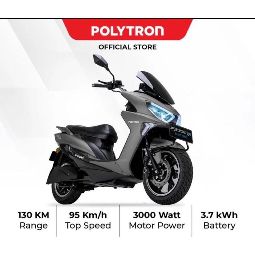 Jual SUBSIDI POLYTRON Fox R Sepeda Sepeda Motor Listrik - OTR ...