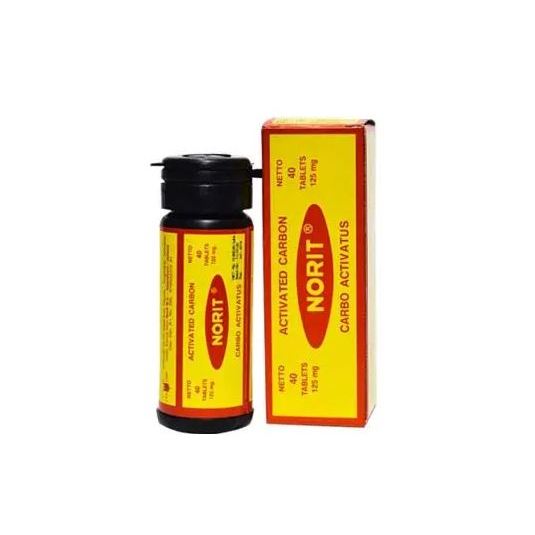 Jual NORIT CAP LANG EAGLE KARBON AKTIF 40 TABLET keracunan diare ...
