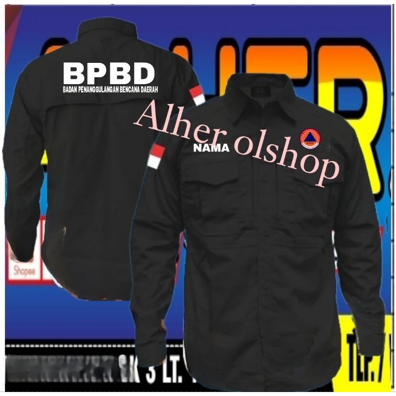 Jual kemeja tactical BPBD baju tactical BPBD seragam tactical BPBD ...
