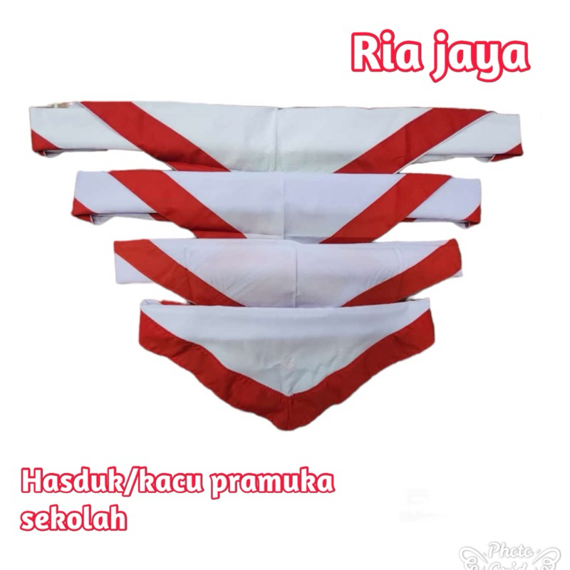 Jual Hasduk / Kacu Pramuka Merah Putih Hasduk Pramuka Siaga Penggalang ...