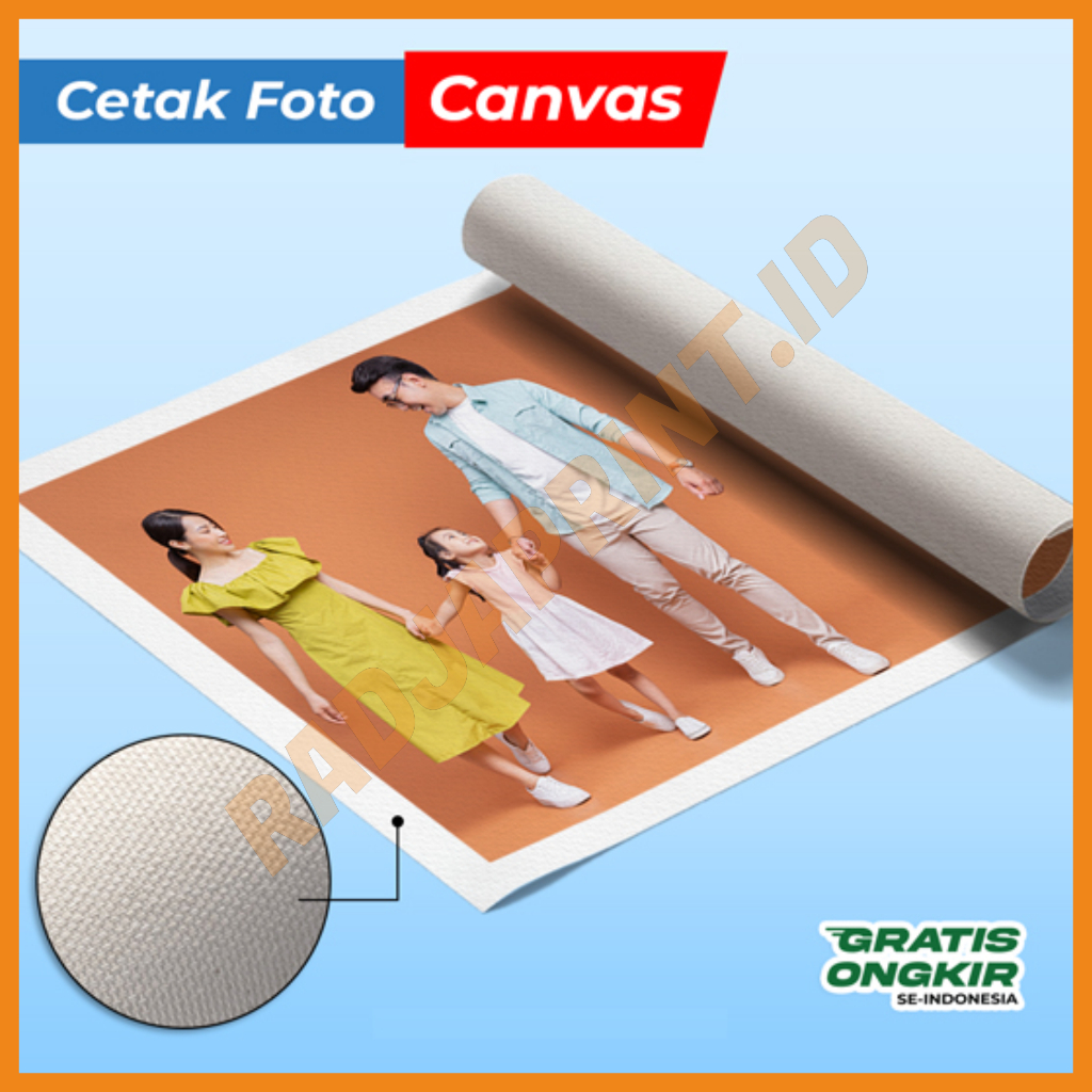 Jual Radja Print Cetak Foto Kanvas Ukuran Besar 30R 24RP 24R 20RP 20R ...
