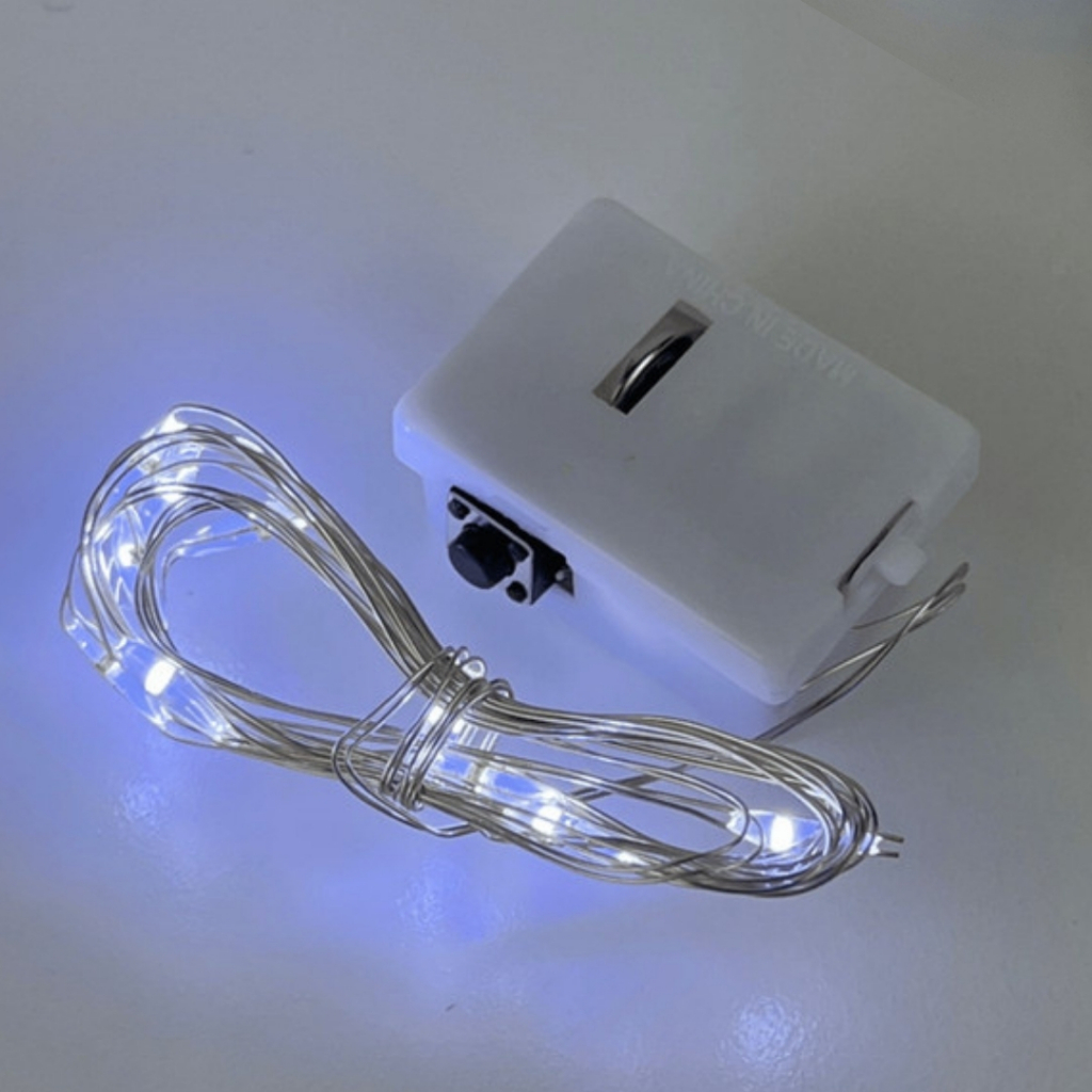 Jual Lampu LED Kawat Tumblr Cool White Putih Kamar Tidur Cahaya ...