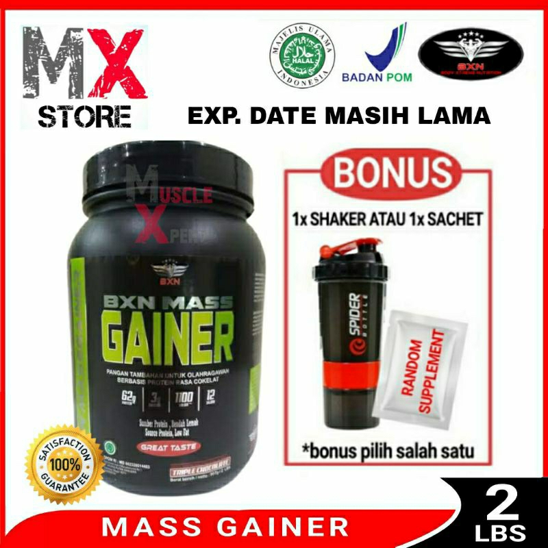 Jual BXN Mass Gainer 2 Lbs BXN Gainer 2 Lb Susu Mass Gainer Weight ...