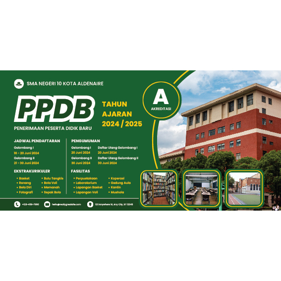 Jual SPANDUK PPDB | BANNER PPDB | SPANDUK SEKOLAH | SPANDUK DAN BANNER ...